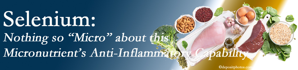 The Not so micronutrient to Fight Inflammation: Selenium | Johnson ...