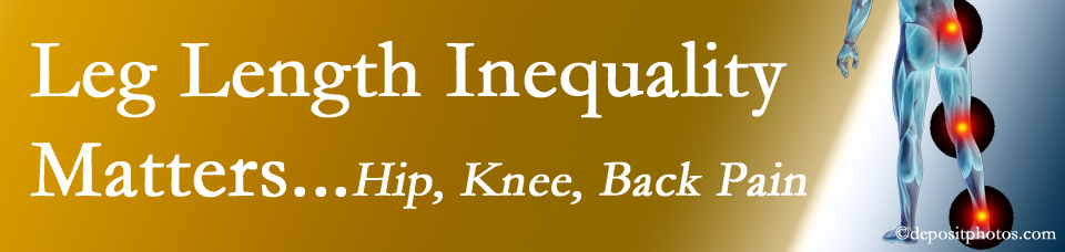 Richmond Leg Length Inequality and Back, Hip & Knee Pain | Johnson ...
